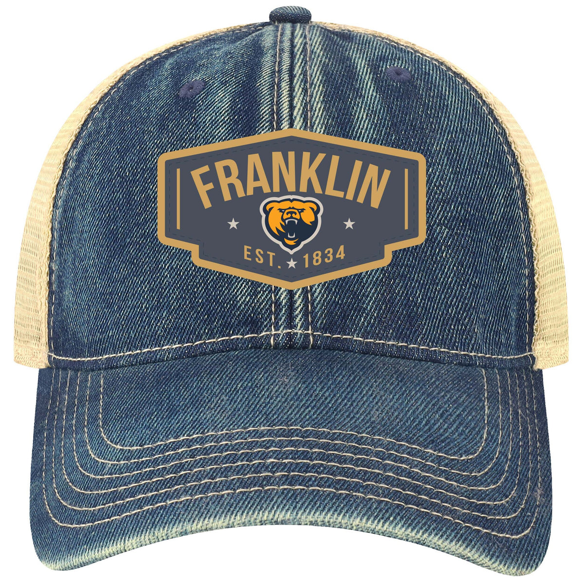 Old Favorite Adjustable Hat | Denim – Franklin College Campus Store